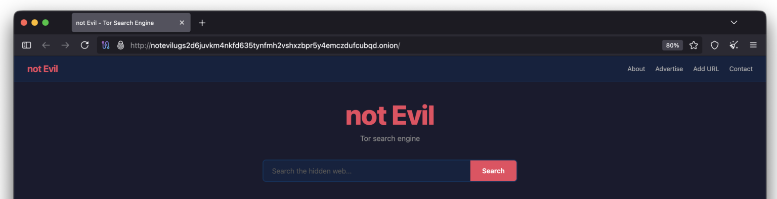 Not Evil — Dark Web Search Engine Onion Link & Guide (2026)